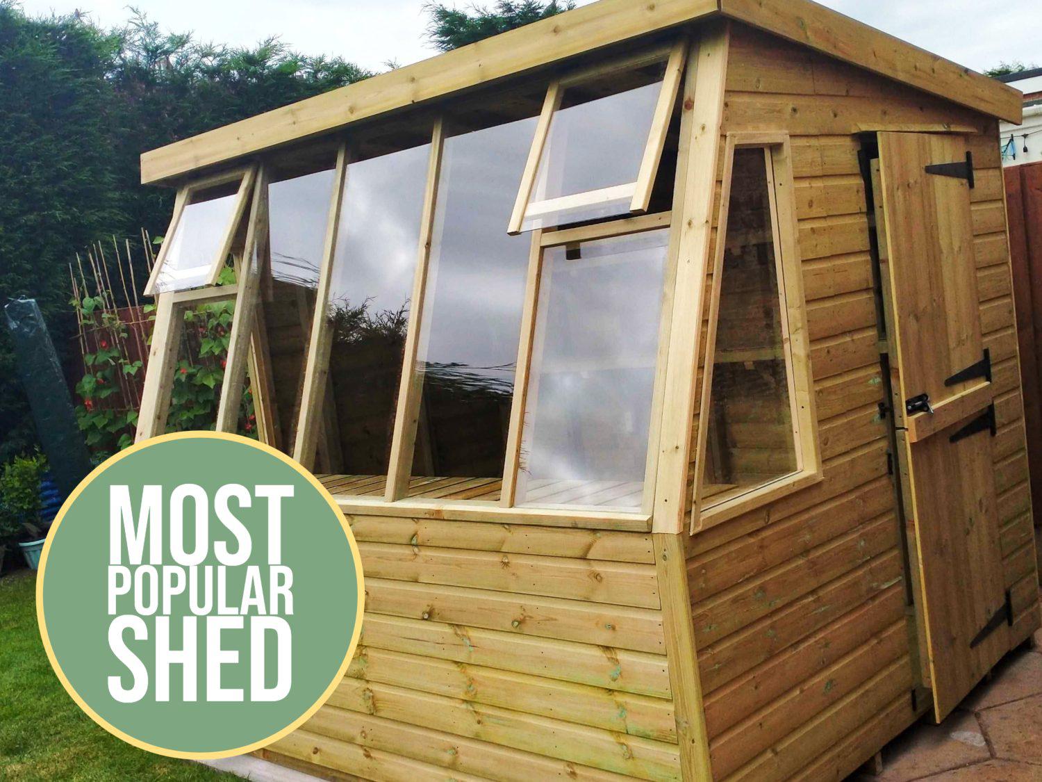 Holberrow Potting Shed - Worcester Timber Products